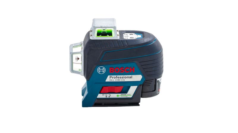 Como Usar El Nivel Laser Bosch GLL 3-80 CG, 45% OFF